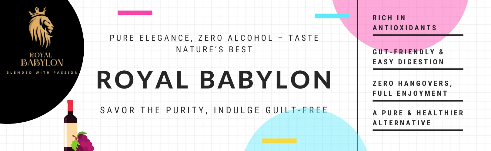 Royal Babylon Homemade Non-Alcoholic Wine | Blended with passion ...
